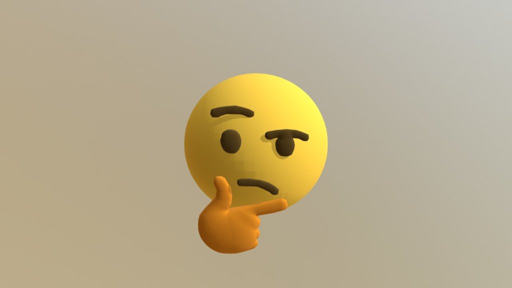Thinking - Download Free 3D model by Flygoow [3f1009a] - Sketchfab