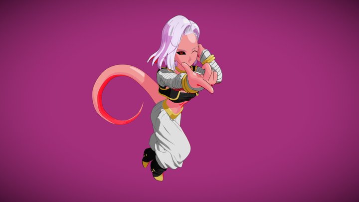 Android18 3D models - Sketchfab