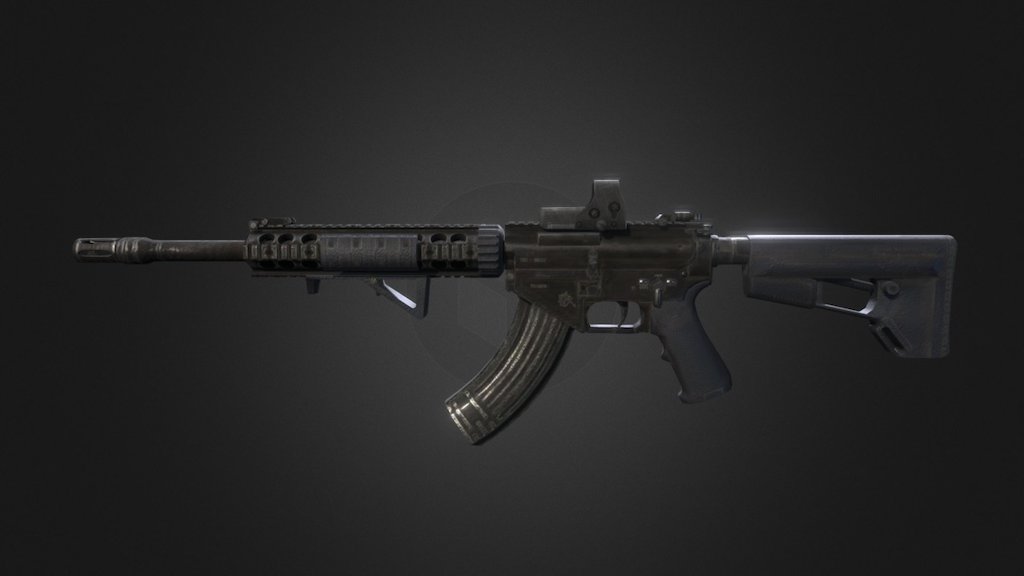KAC_SR47 - 3D model by AoTian [3f15385] - Sketchfab