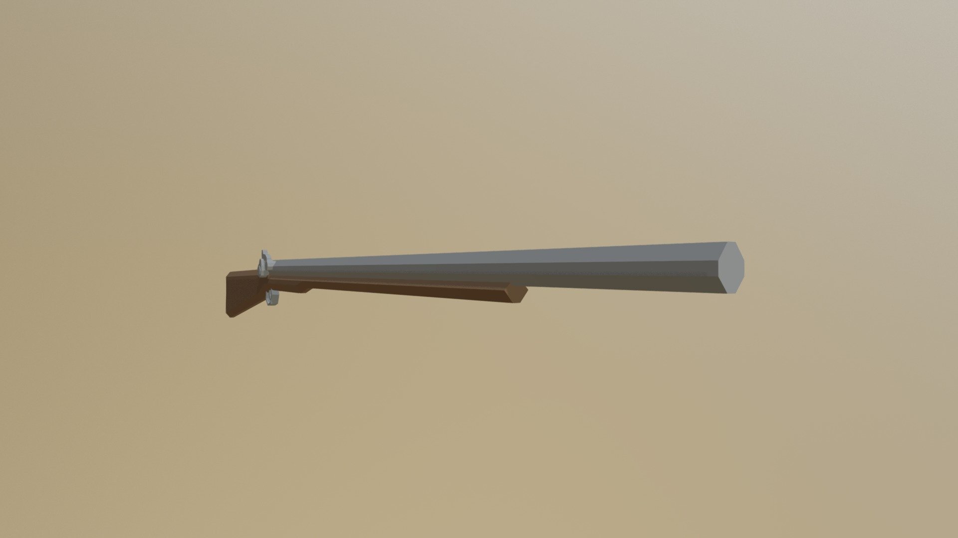 Musket - 3D model by Ivan_T (@ivan_) [3f15648] - Sketchfab