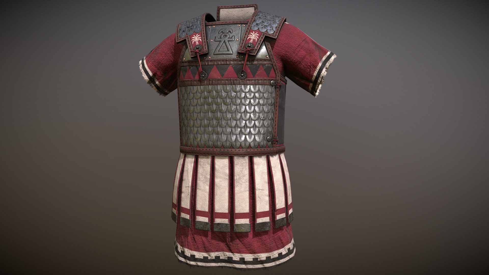 Carthaginian Linothorax (Scales) - 3D model by Garrettich [3f1572f ...