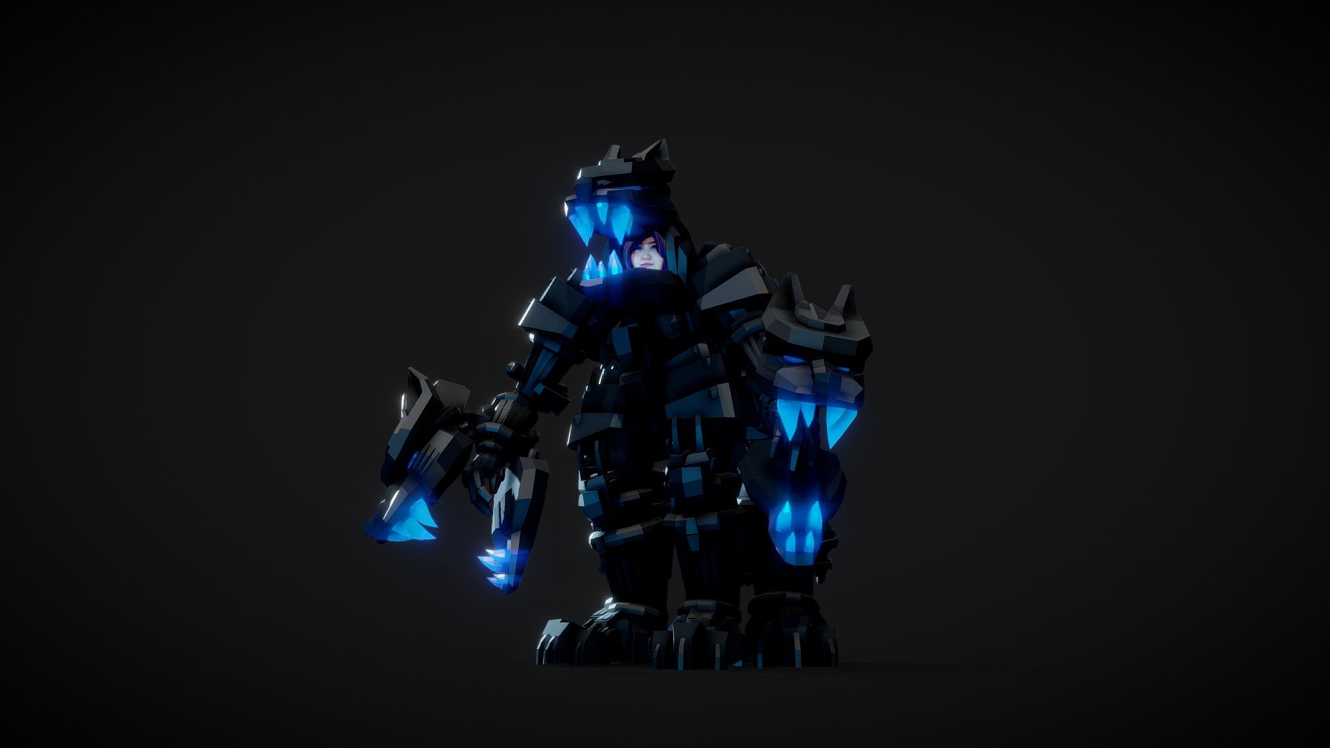 Cerberus armor feat. Aimi Sekiguchi - 3D model by romainrevert [3f164f0 ...