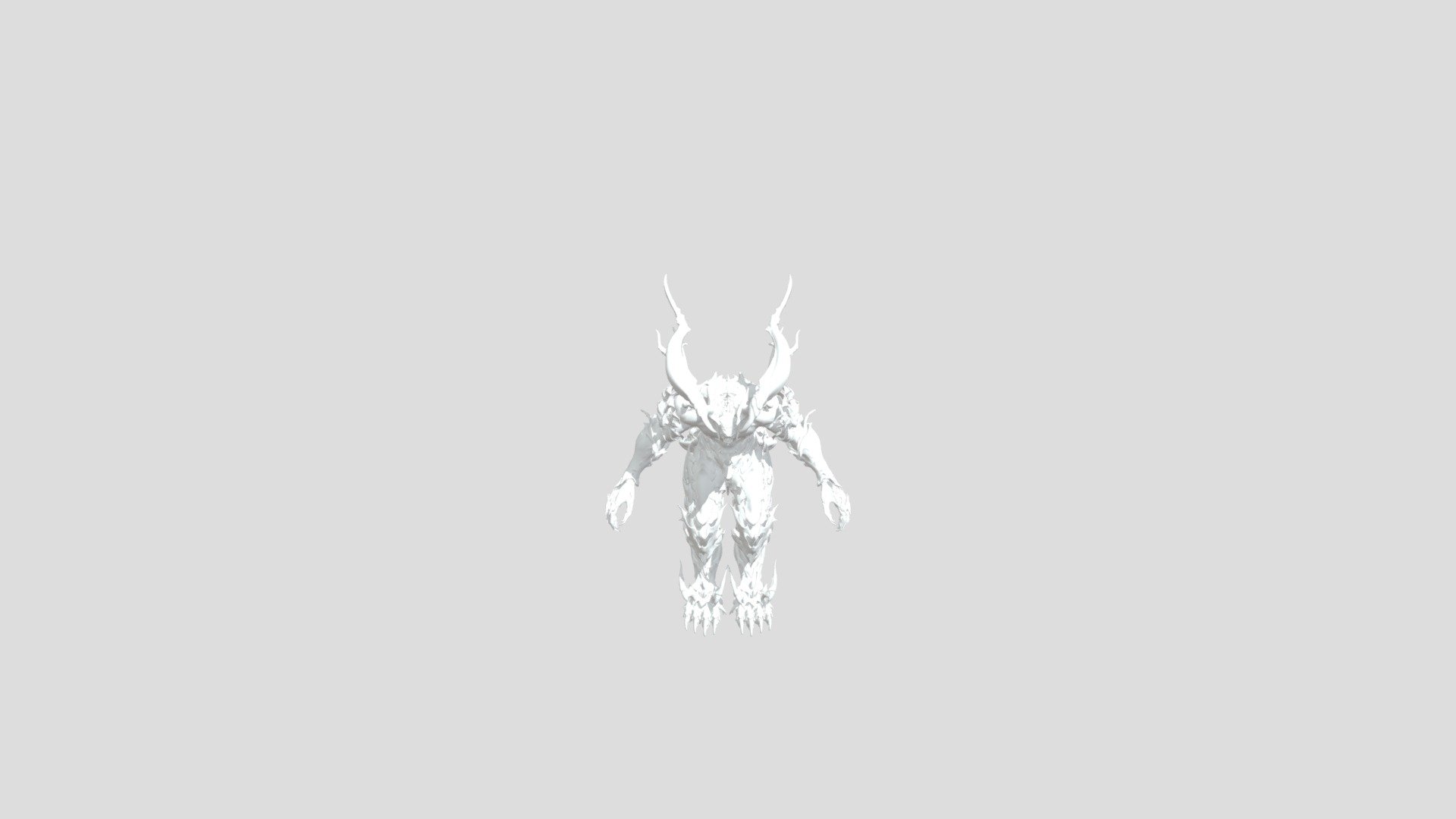 { Final Fantasy Dark Ifrit } - 3D model by Riot The Boi (@INCENERATOR ...