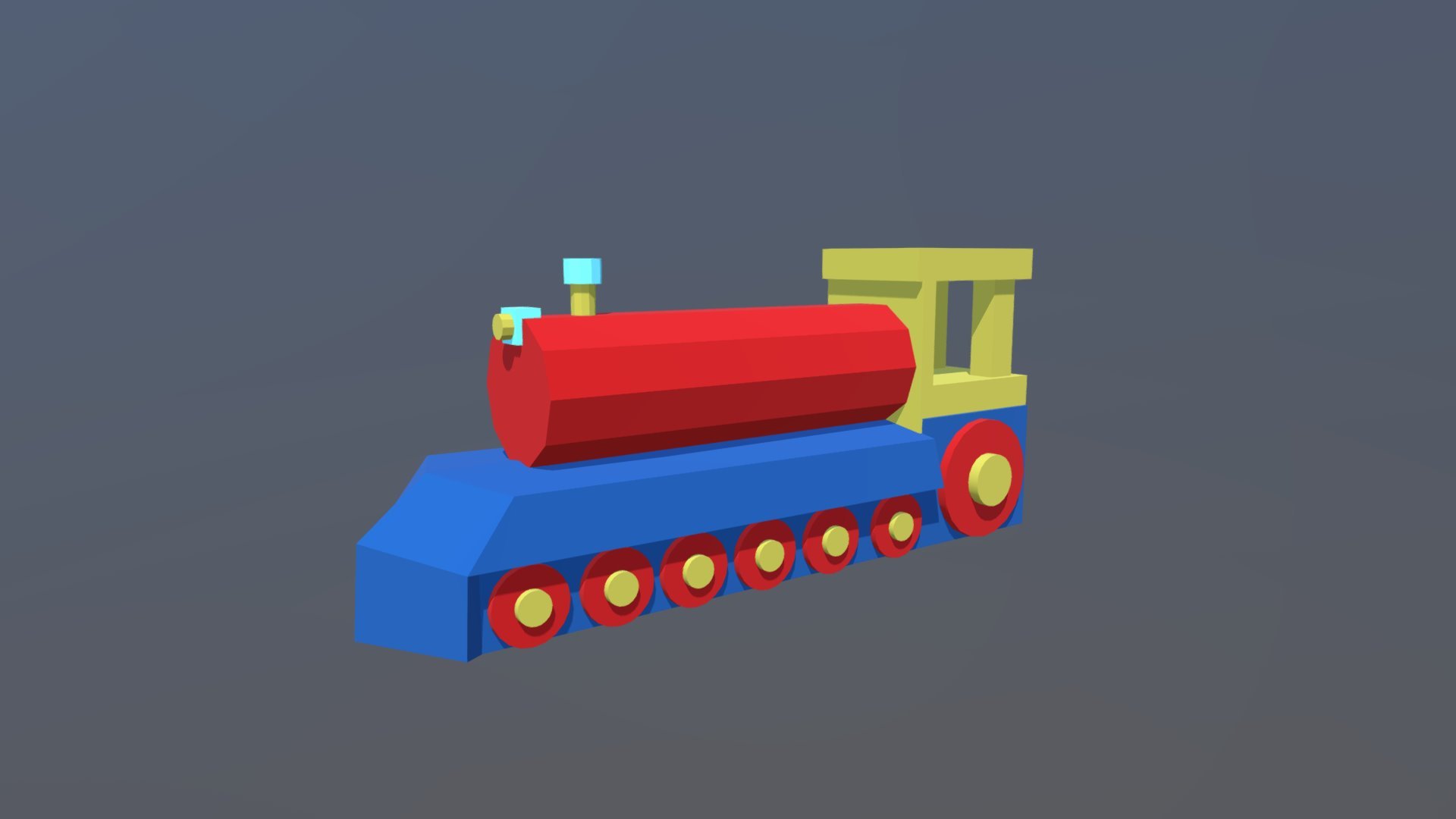 Toy Train - 3D model by Niall McCoy (@unlimitedbombs) [3f18dc1] - Sketchfab