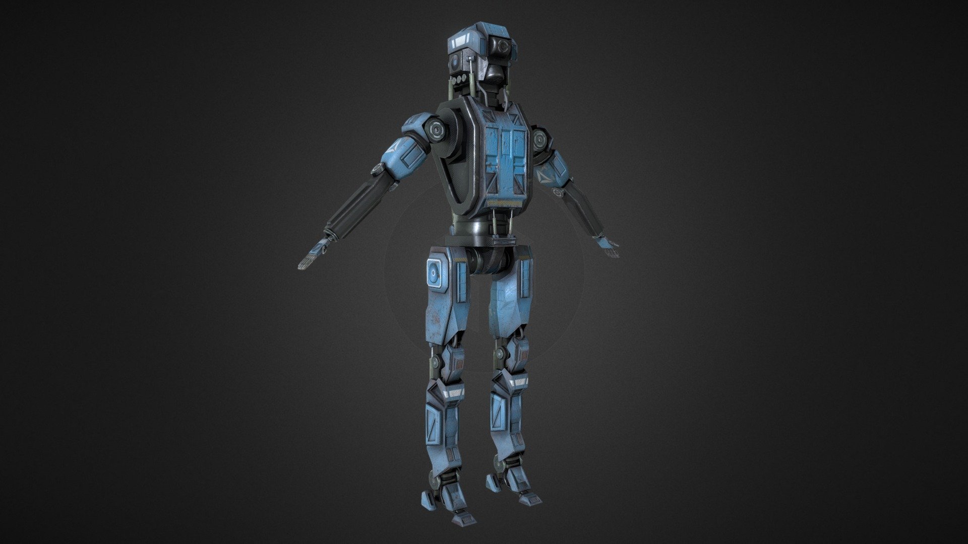 Heavy robot - Download Free 3D model by Scarecrow_original [3f18e4e ...