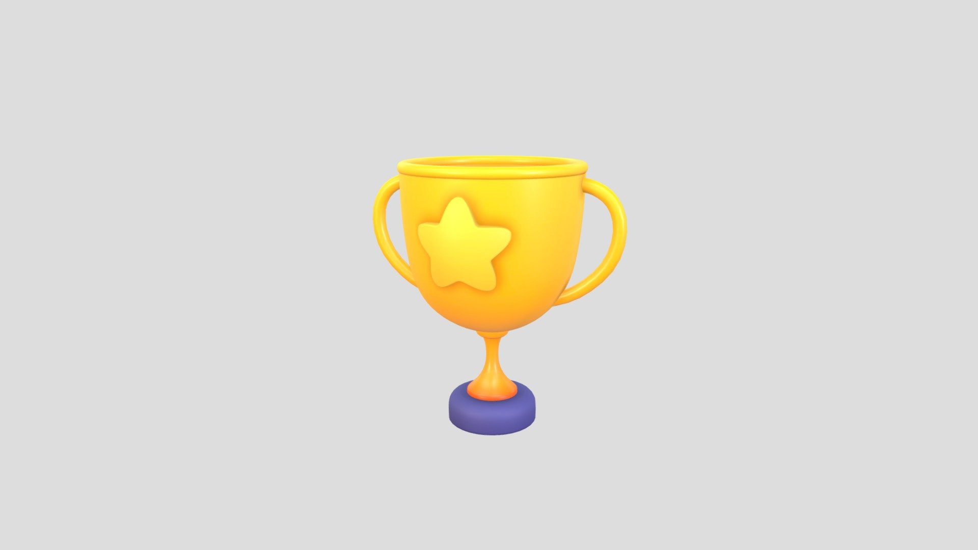 Trophy - Buy Royalty Free 3D model by bariacg [3f1a2ee] - Sketchfab Store