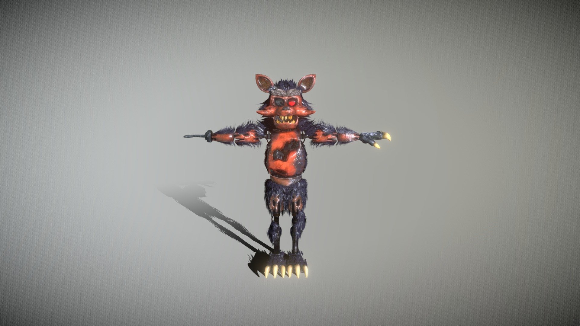 big_bad_foxy - 3D model by donmcdonough [3f1a6cb] - Sketchfab