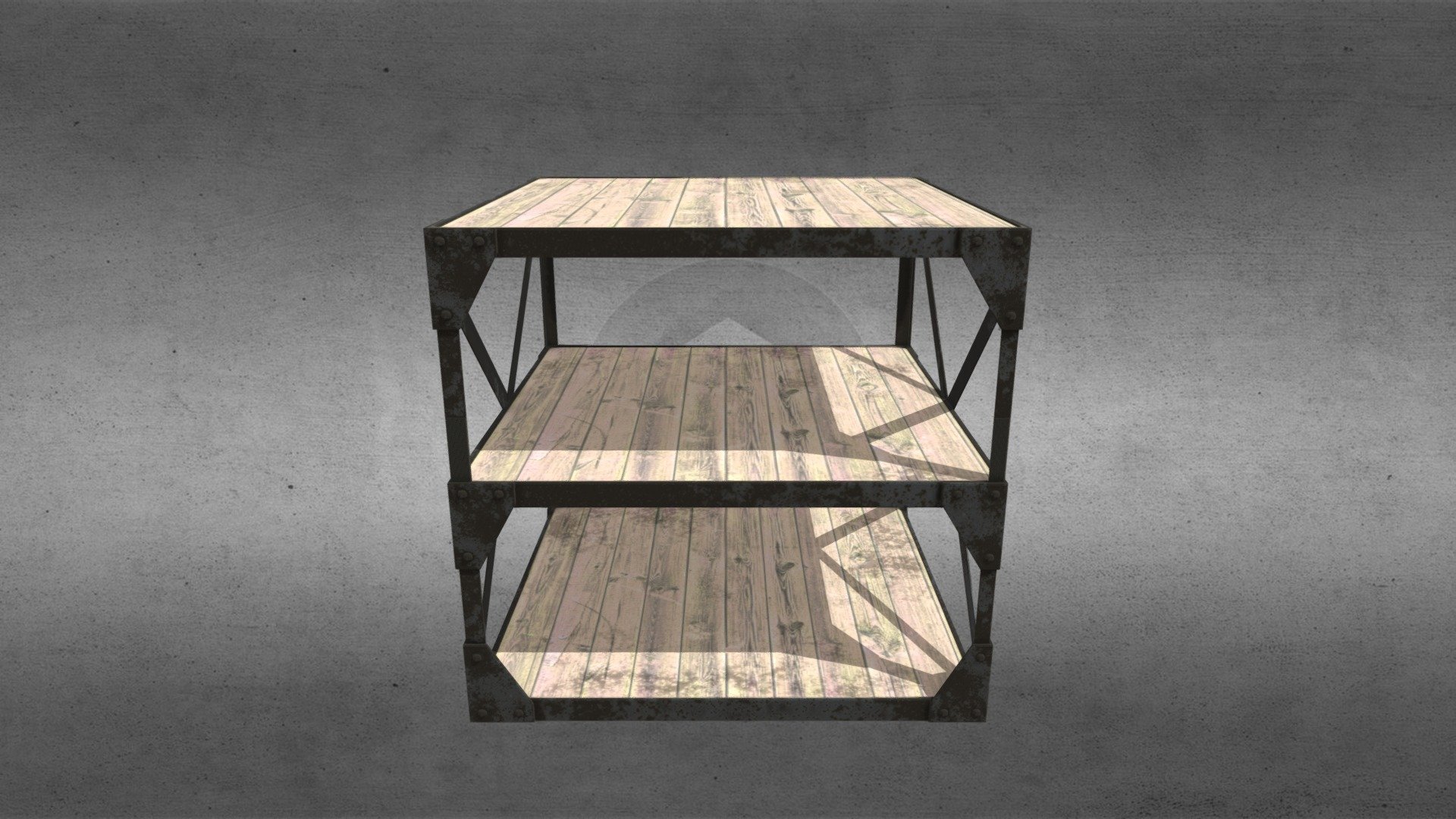 Simple Table - Download Free 3D model by Jacob Smith (@ChampComputings ...