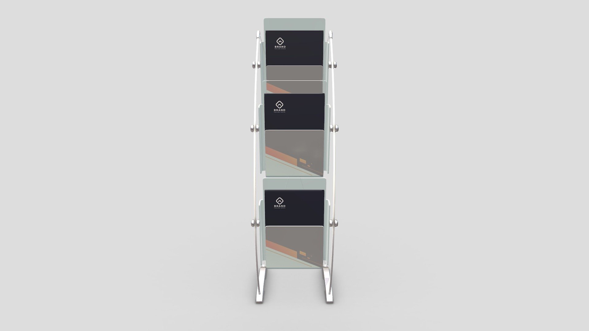Brochure Stand - Buy Royalty Free 3D model by Arcadeous Phoenix ...