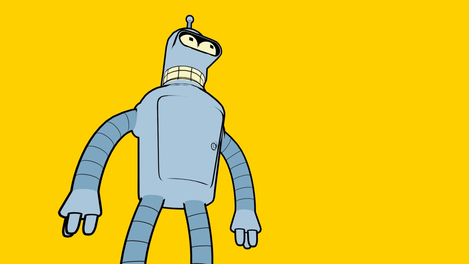 Bender |Futurama| - 3D model by -KMEHD- [3f1acca] - Sketchfab