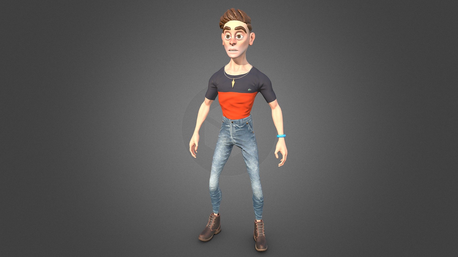 Cool guy - 3D model by Dimitris.Kartakis [3f1b068] - Sketchfab