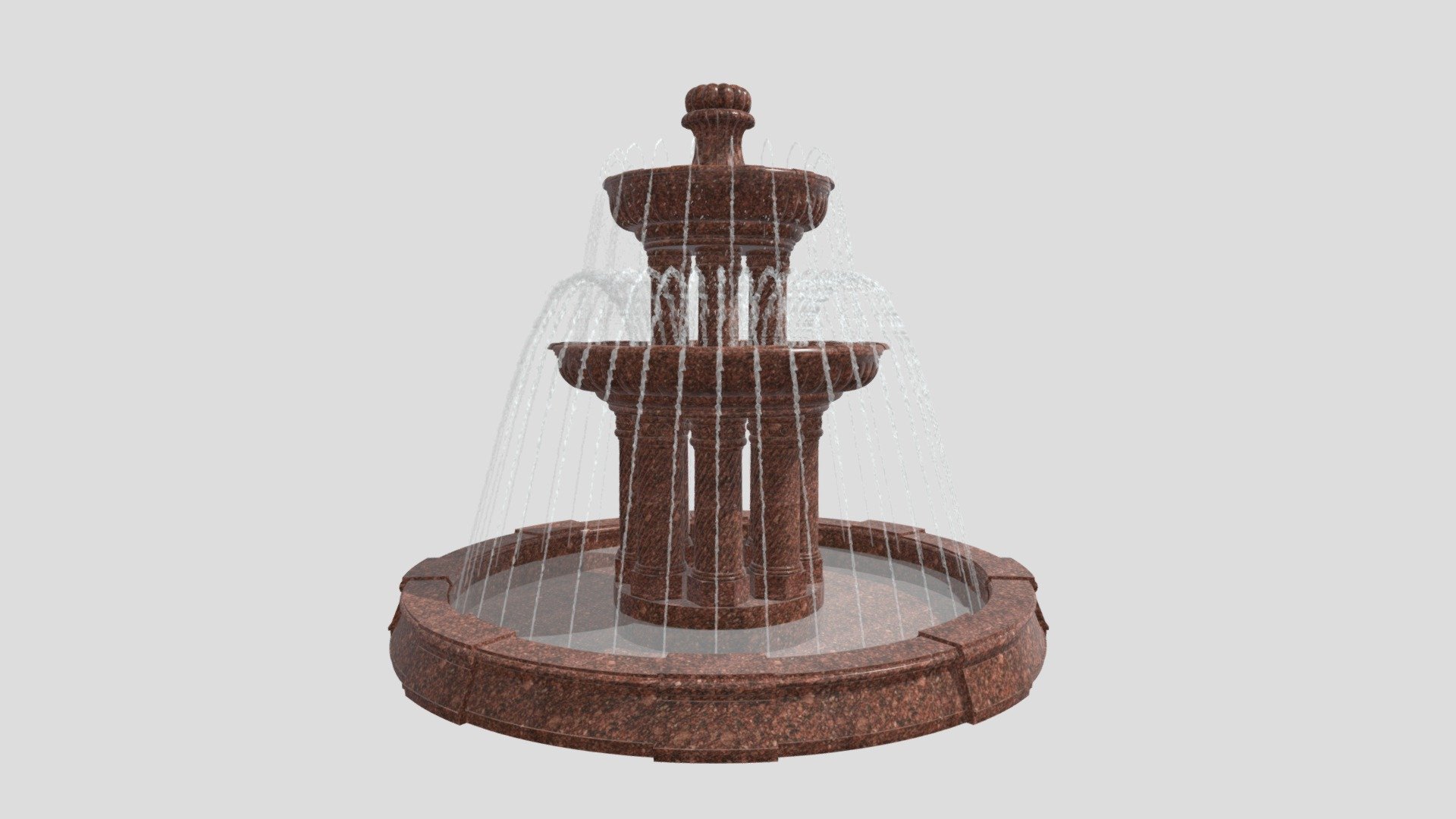Fountain - 3D model by IrinaEzer [3f1b4fe] - Sketchfab