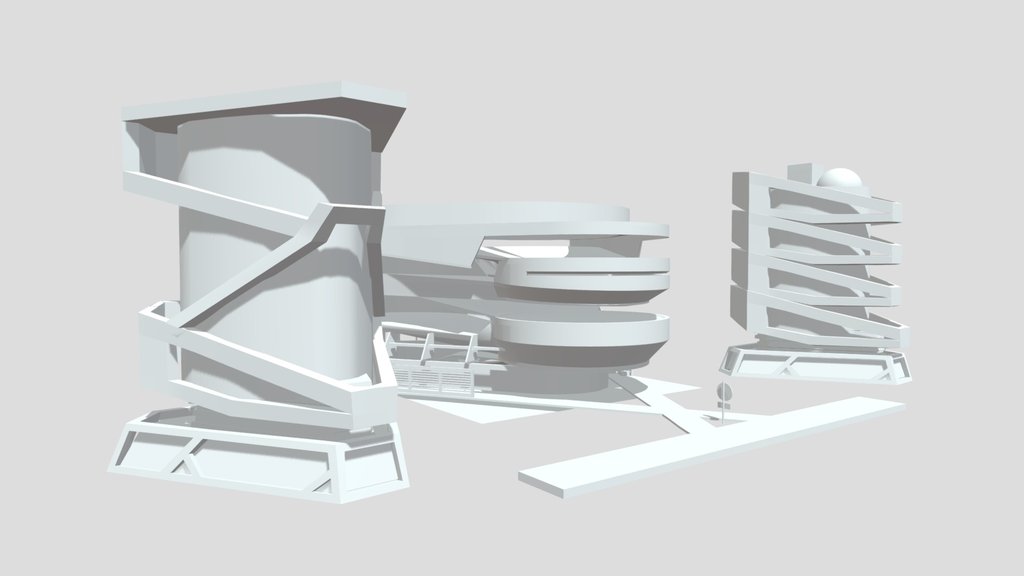 urban environment design - A 3D model collection by solmayers - Sketchfab