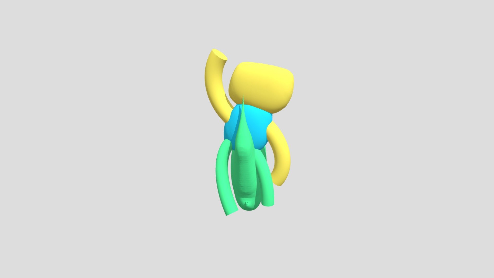 Noob Riding Toxic Crab - Download Free 3D model by munchmunchki2 ...