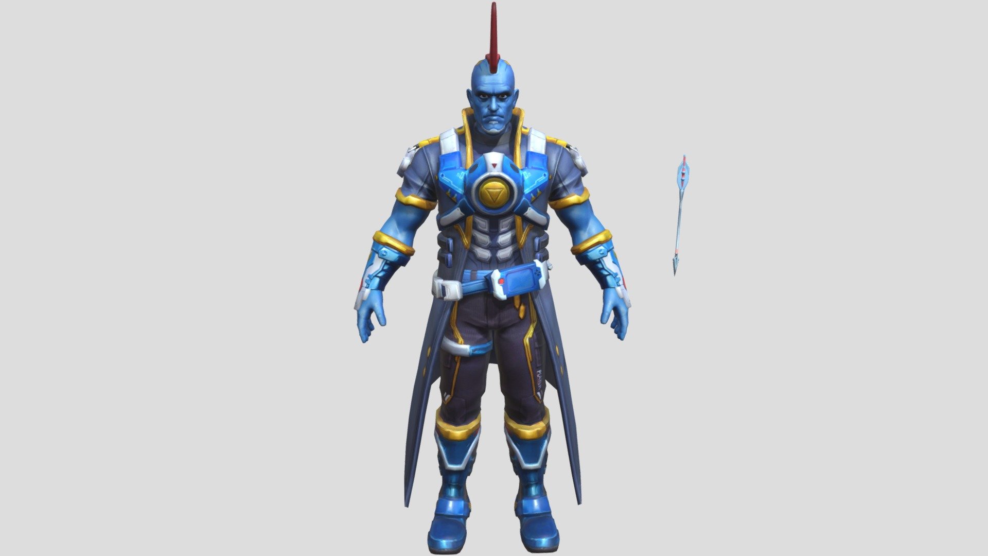 Yondu (Arcade) - Download Free 3D model by 3D MODELS (@3dworldz ...