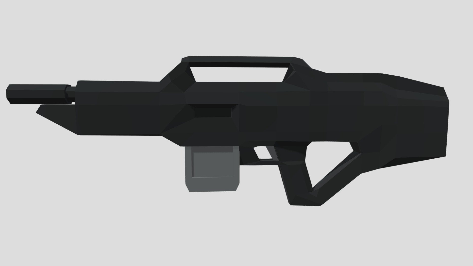 assault rifle - Download Free 3D model by madeupfox [3f212df] - Sketchfab