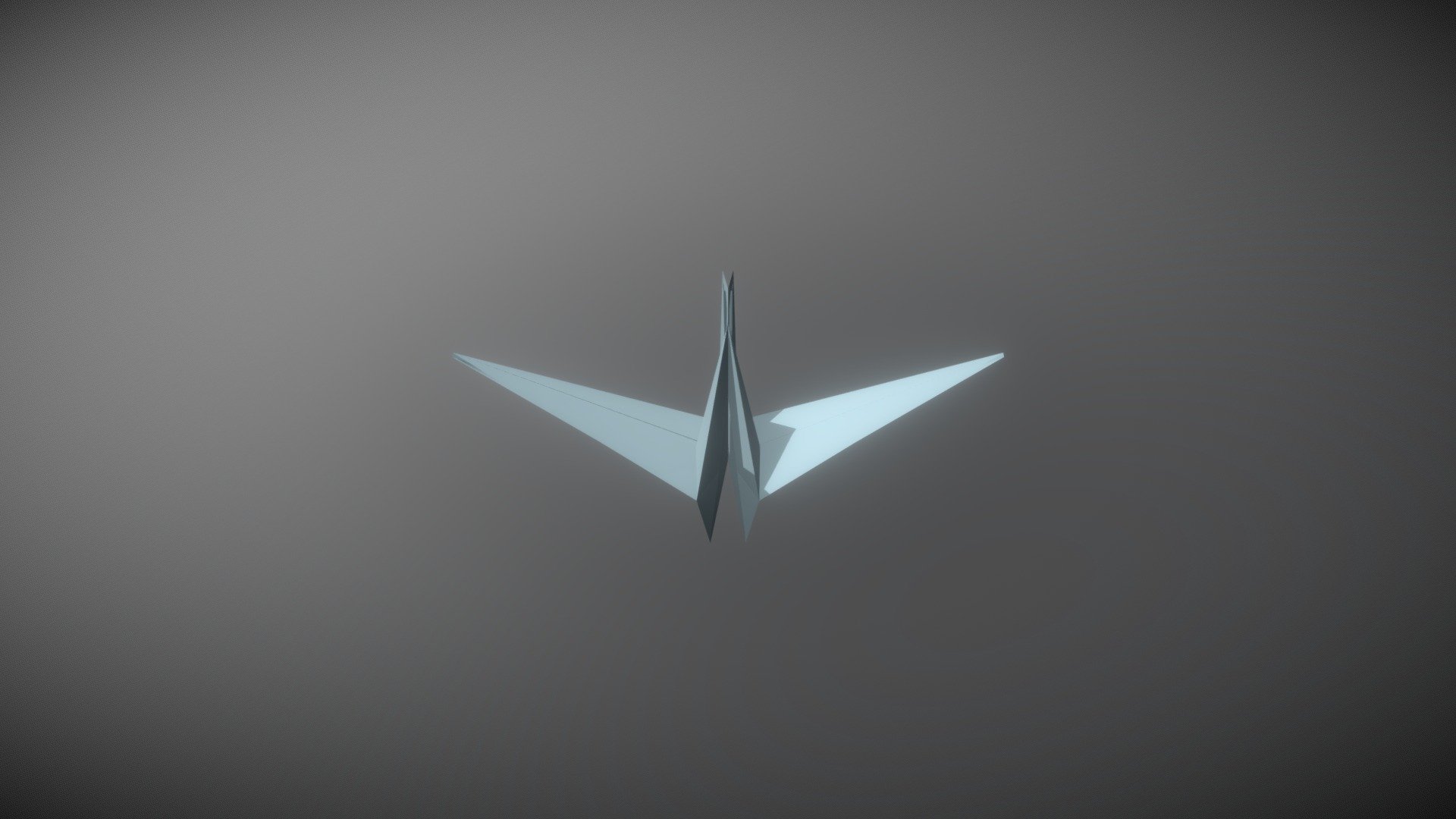 origami crane - 3D model by revanth [3f21809] - Sketchfab