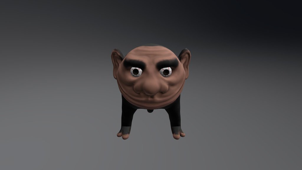 LP Monkee - 3D model by lawson.mosesmorgan [3f21a92] - Sketchfab