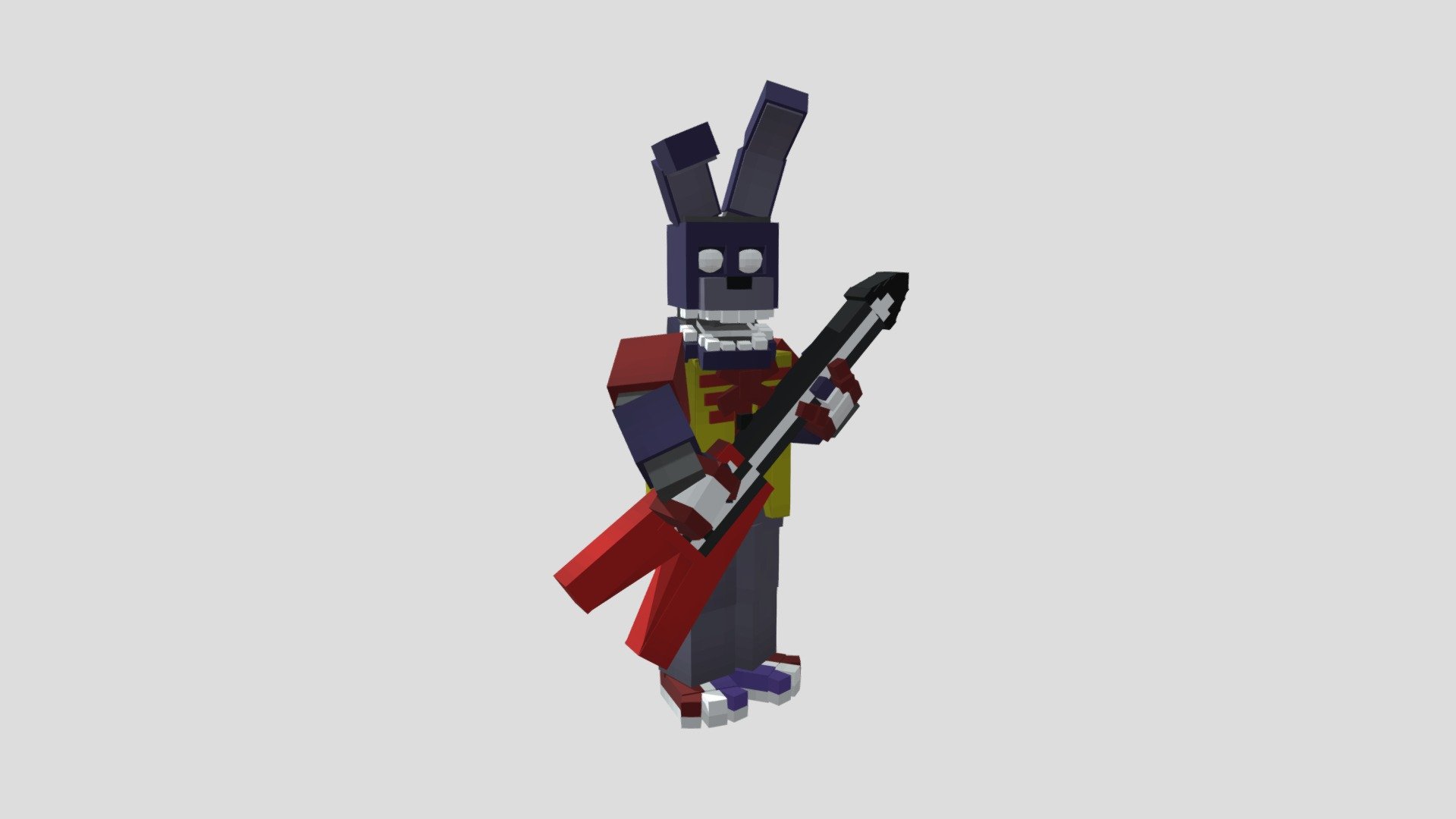 BonnieTheBunny - 3D model by AGuyCalledRagnarok [3f220a5] - Sketchfab