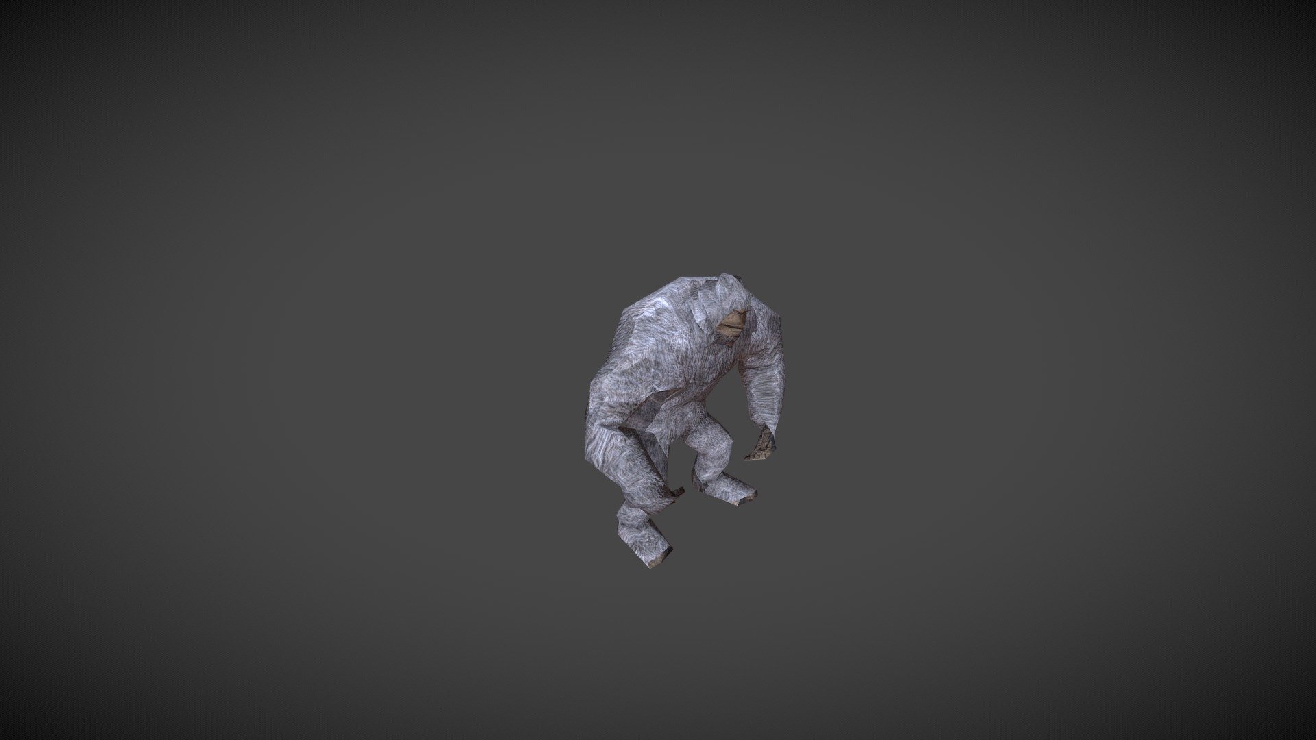 Low-Poly Yeti Swiping - 3D model by owowowsam [3f22193] - Sketchfab