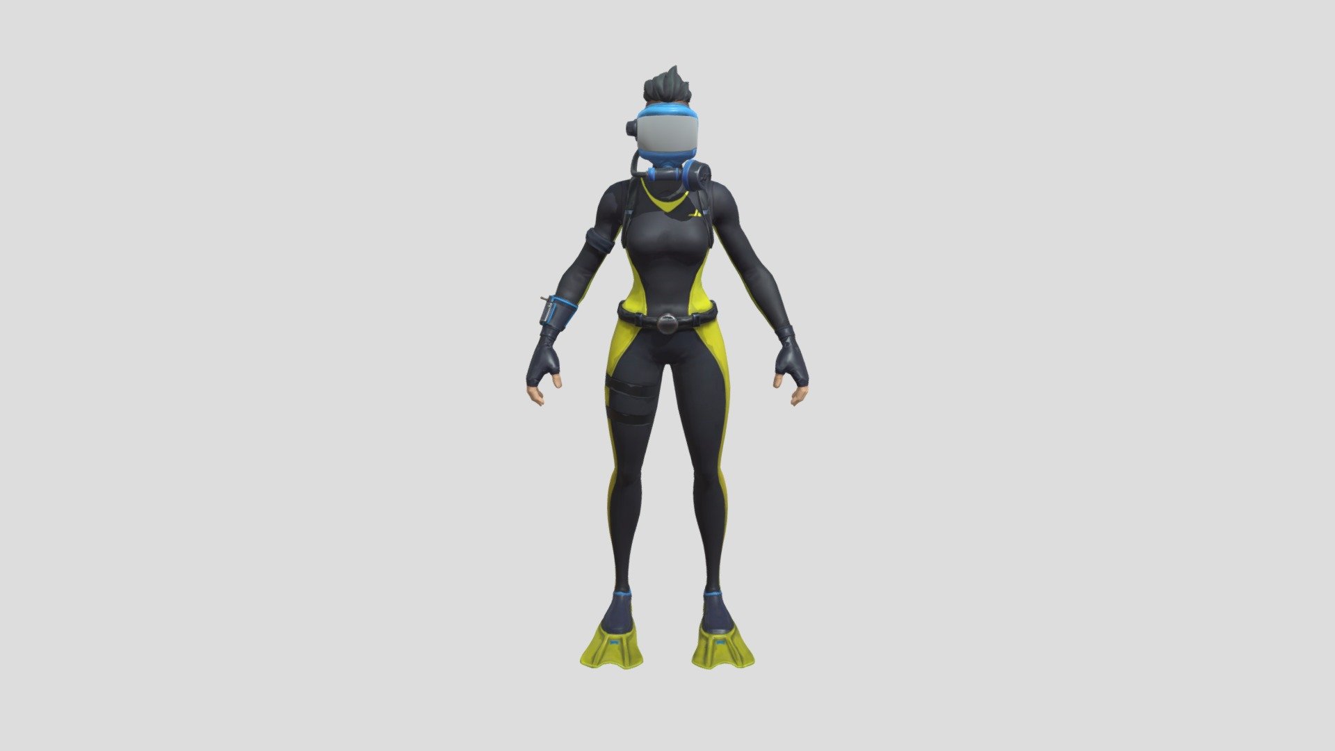 Reef Ranger - Download Free 3D model by TheSitthikorn [3f230a1] - Sketchfab