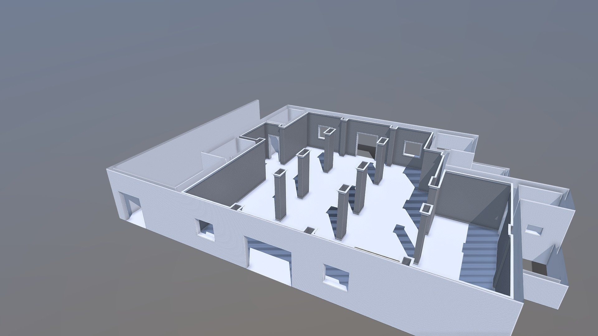 صالة كبار الزوار - 3D model by Force B2B (@memo007eg) [3f23530] - Sketchfab