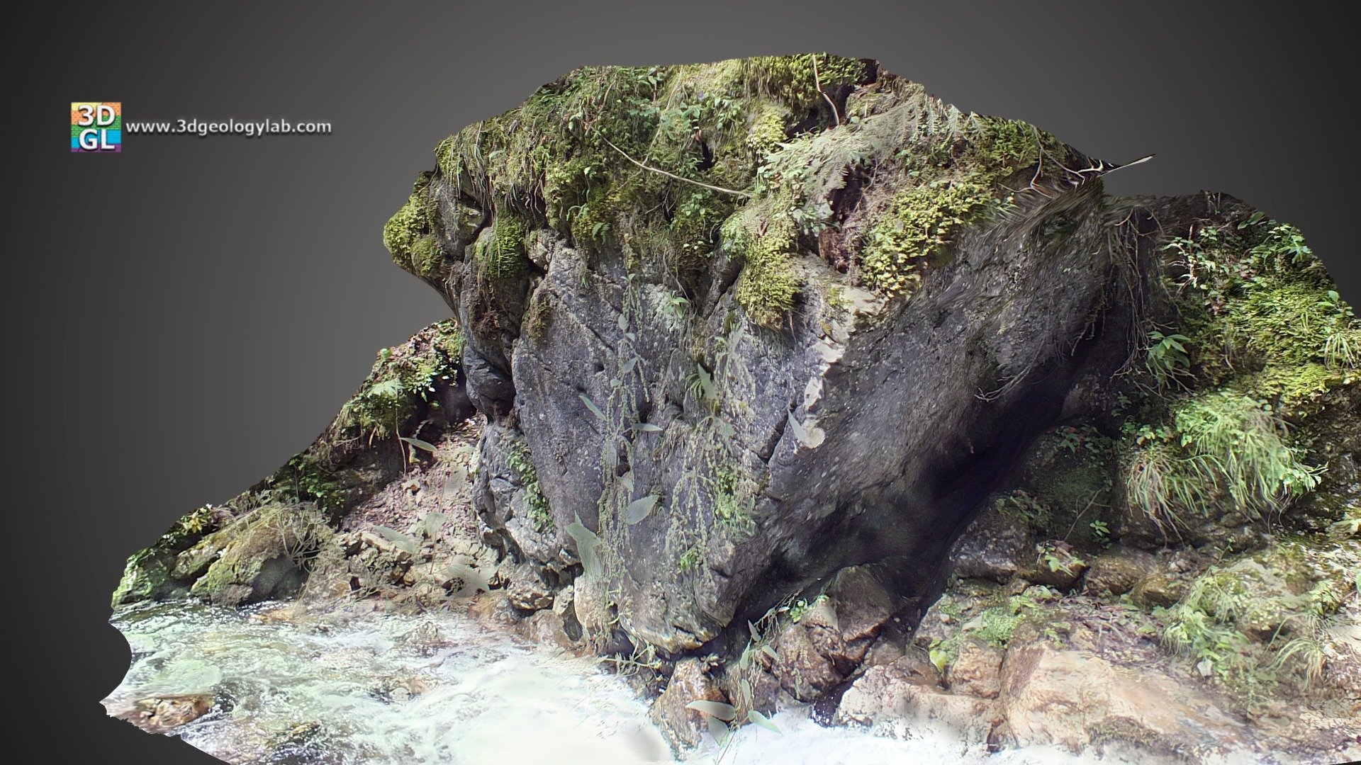Outcrop (H233) - 3D model by 3D Geology Laboratory (@3DGeologyLab ...