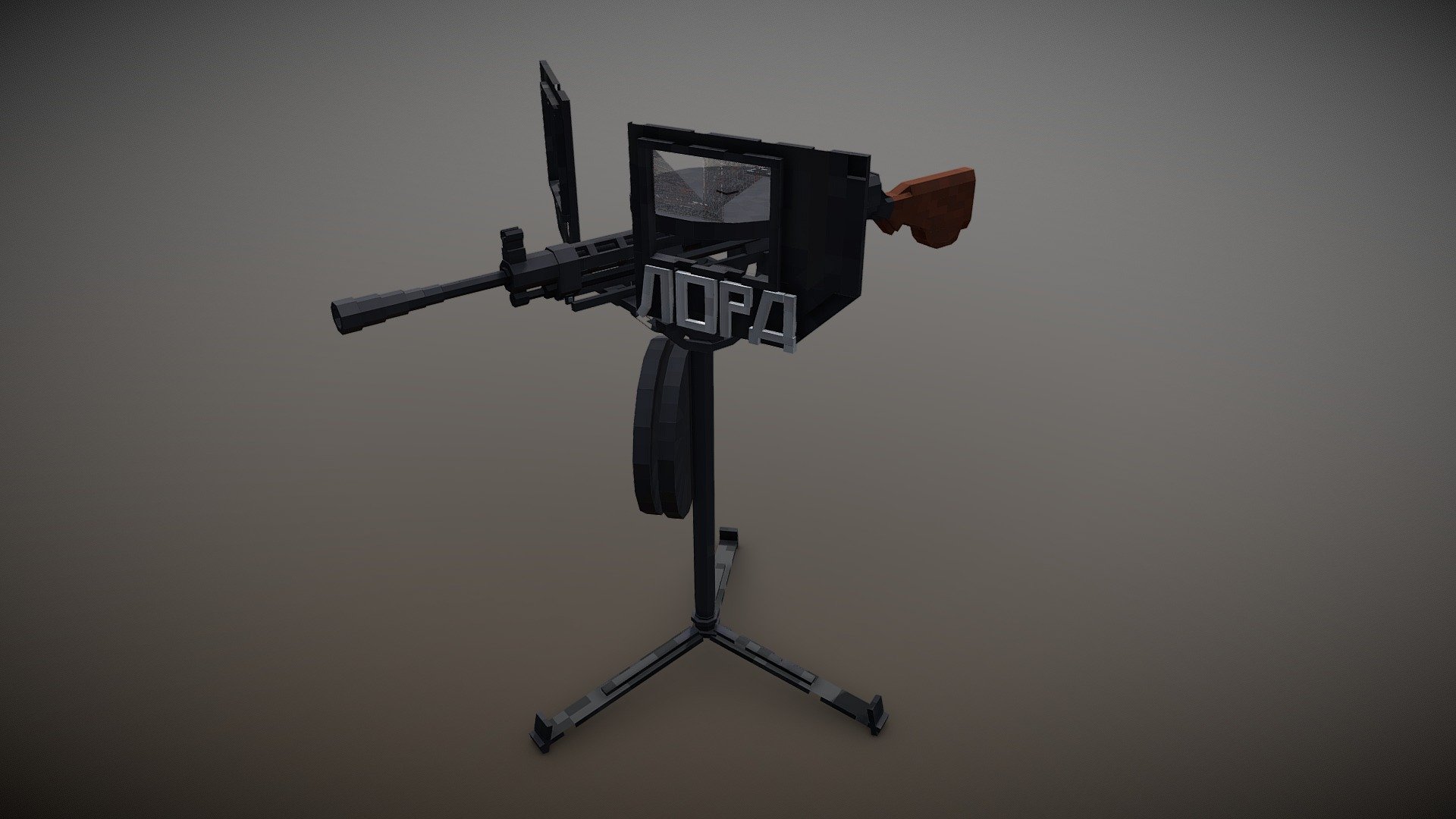 Tachanka's DP27 - Download Free 3D model by Pos_2333 [3f25179] - Sketchfab