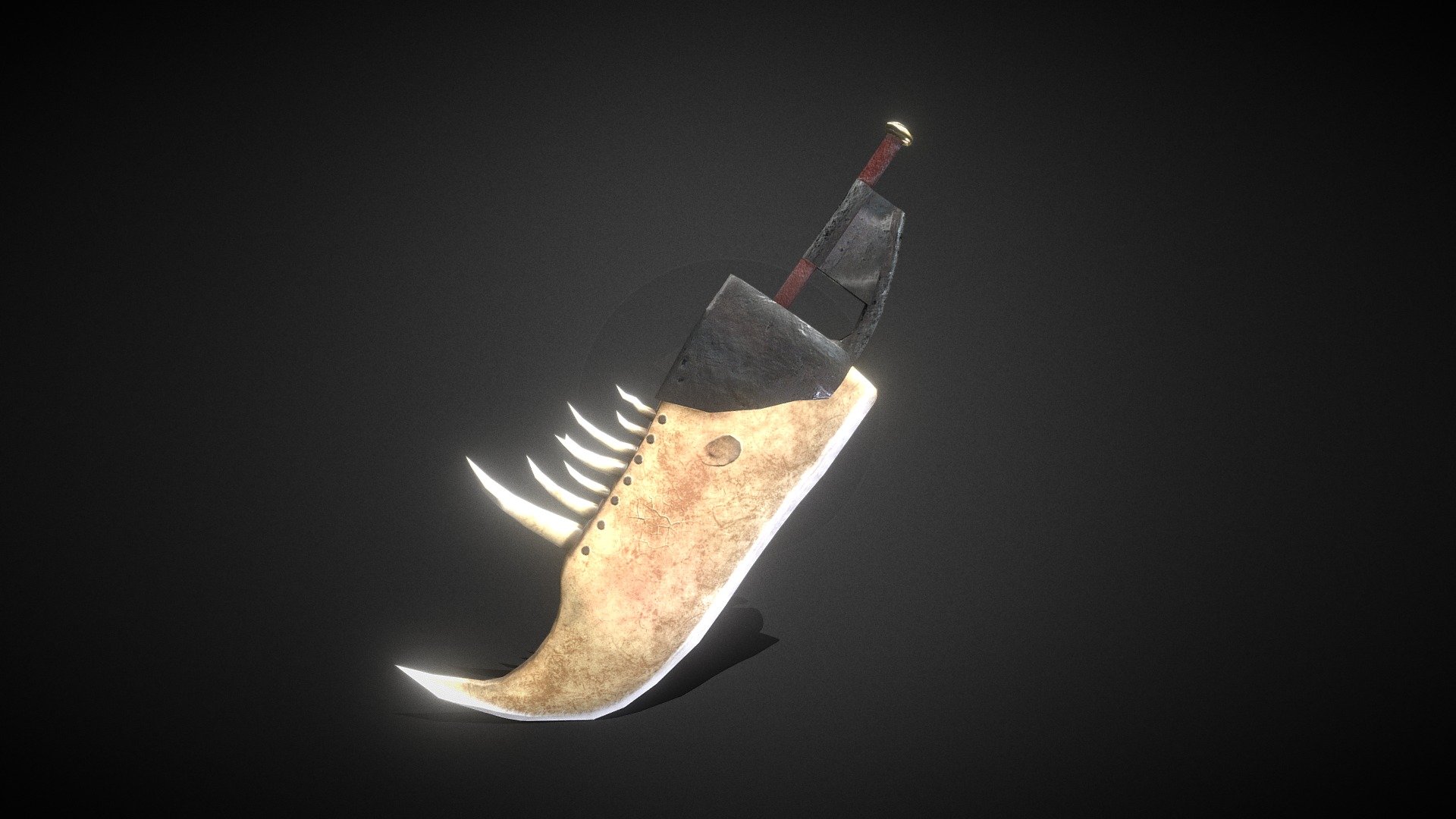 Fujindicator - Jawbone Great Sword - 3D model by Chalermyos Maksakul ...