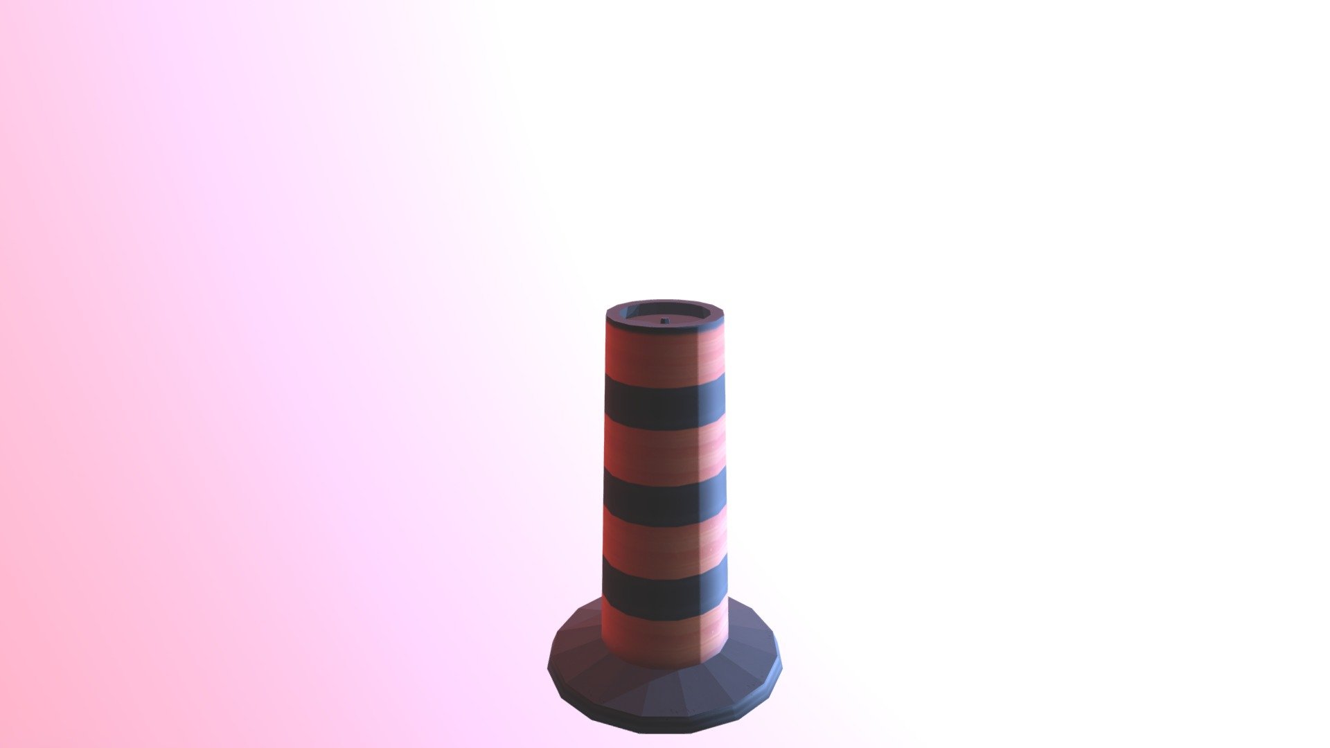 Construction Cone - 3D model by EthanASC [3f273c3] - Sketchfab