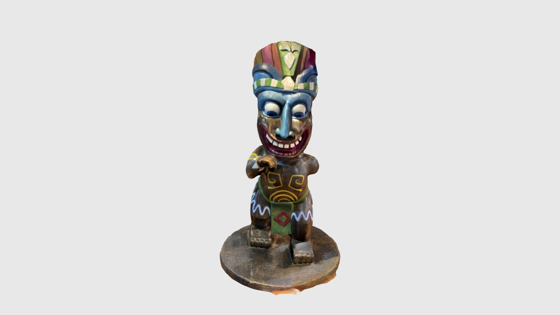 Disney Polynesian BouTilk Tiki 1 - Download Free 3D model by ...