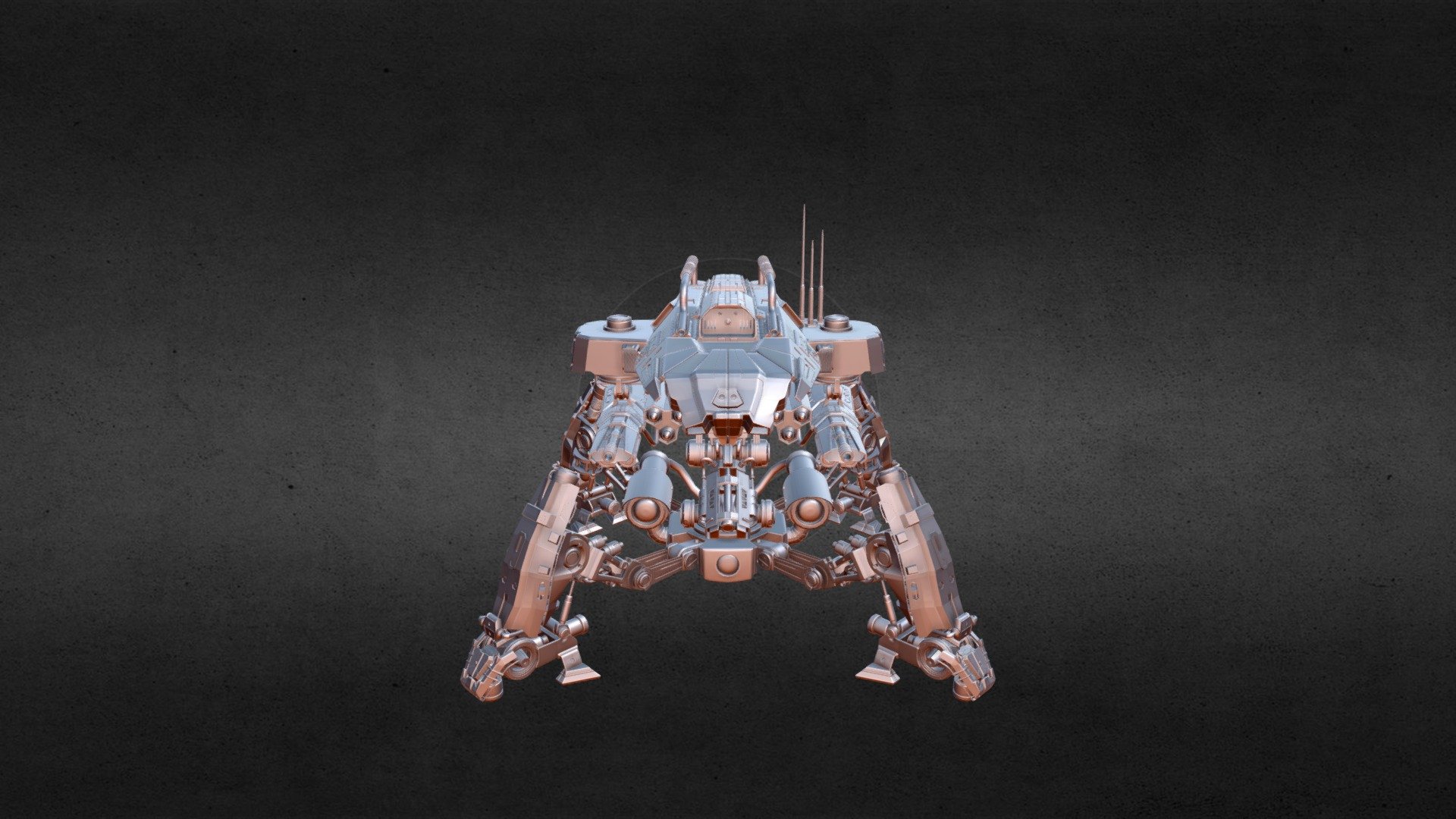 Mecha - 3D model by Maxreal [3f29236] - Sketchfab