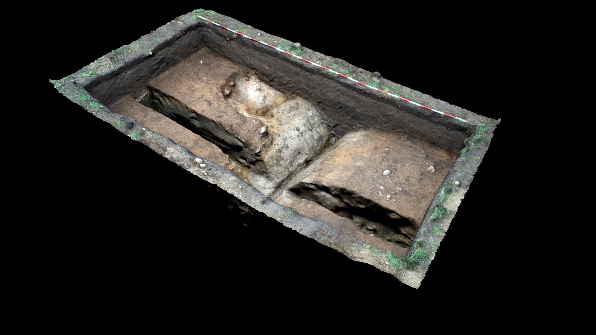 Excavation trench - 3D model by Institute of Archaeology of CAS, Brno ...