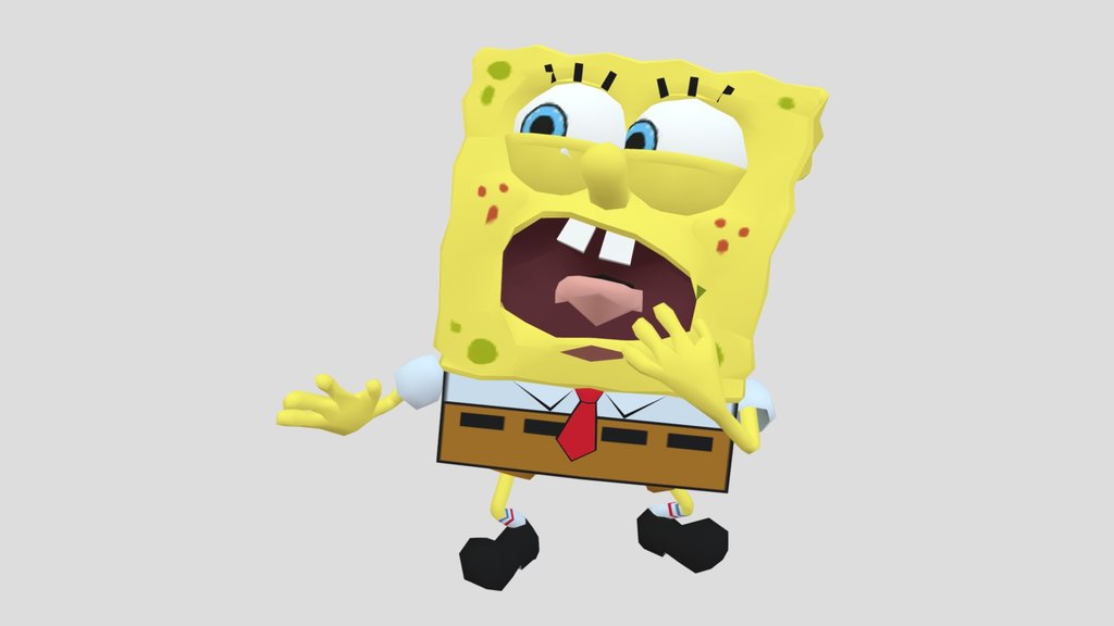 FREE THE SPONGEBOB MOVIE GAME FBX - A 3D model collection by SMF ...