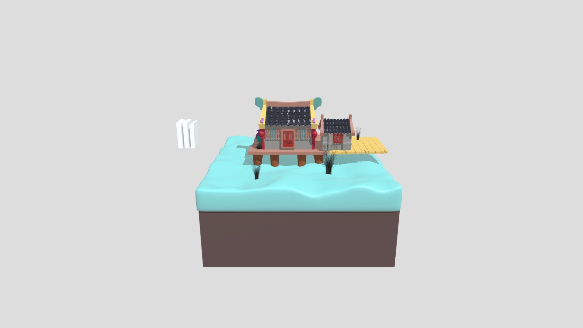 110763006_little house - 3D model by wbpotatoo0620 [3f2c7b3] - Sketchfab