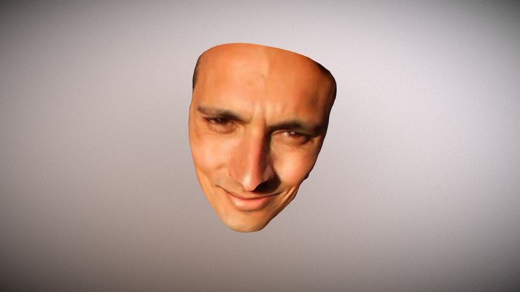 3D face from 2D photo - 3D model by thebadlizard [3f2cd20] - Sketchfab