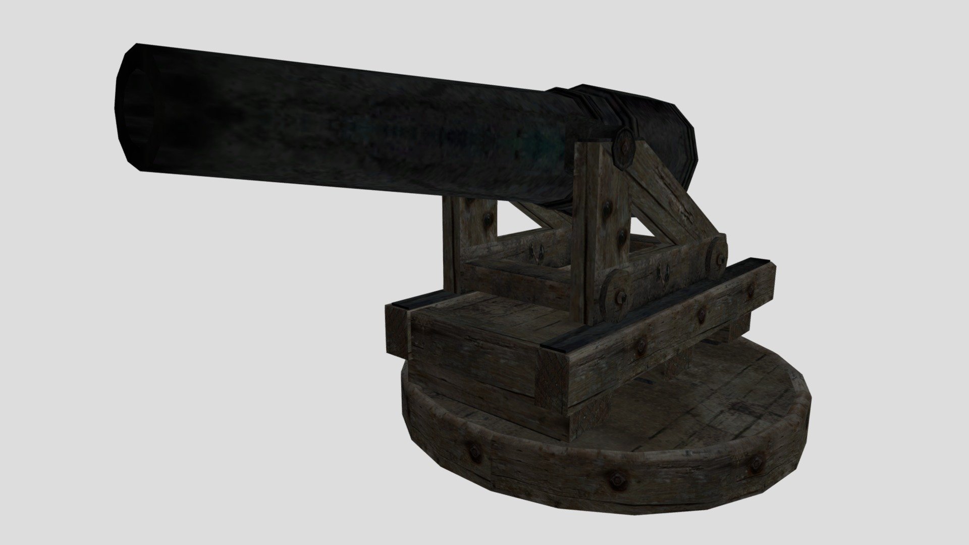 RDR1 - Cannon [El Presidio] - Download Free 3D model by Ad_lolz ...