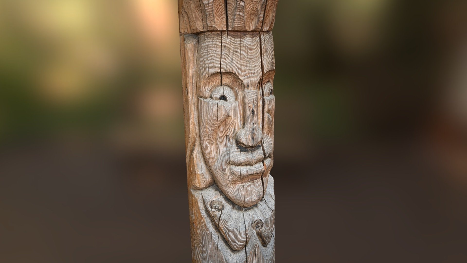 Wood column 5 - 3D model by Neo_minigan (@neominigan) [3f2e086] - Sketchfab