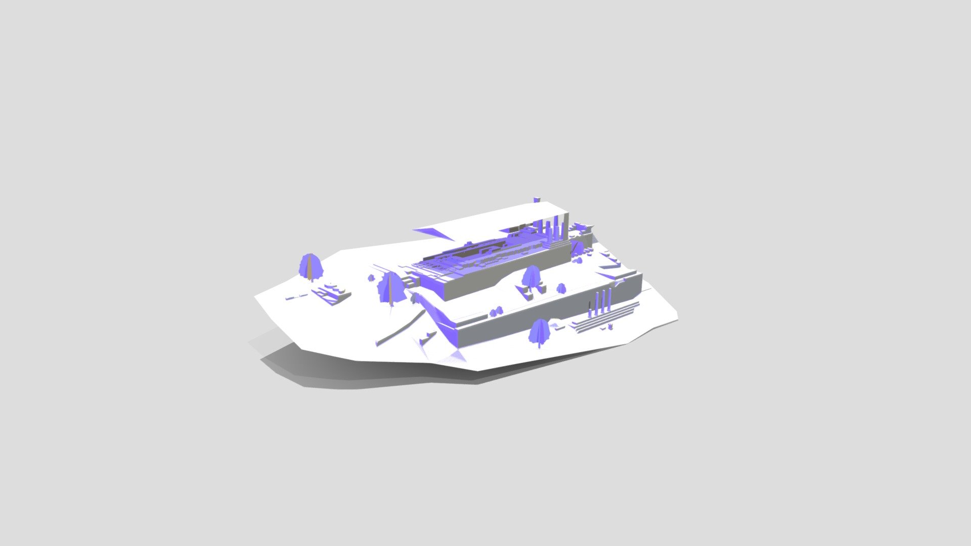 Delphi Pediment Reconstruction - 3D model by Jessamyn97 [3f2f484 ...