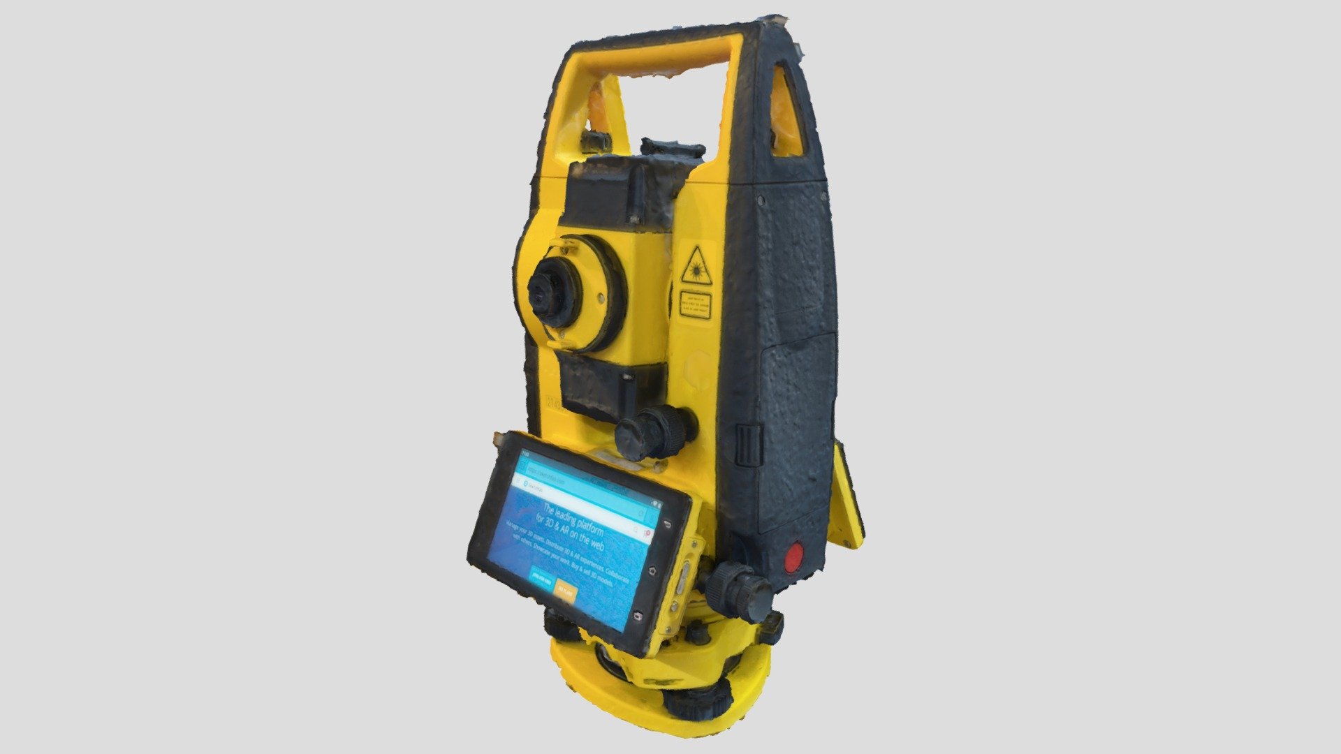 Manual Total Station South A1 (NTS-A1X) - Buy Royalty Free 3D model by ...