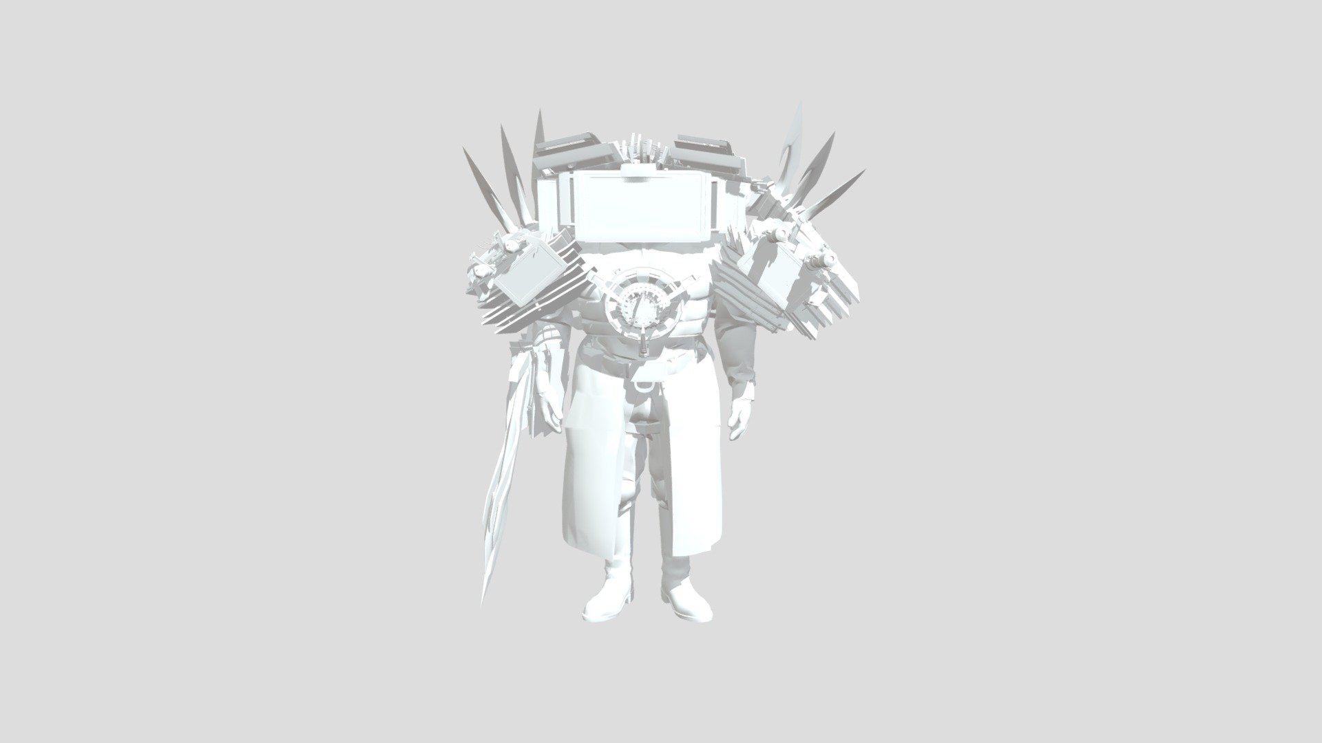 Titan Tv Remaster AGAIN - Download Free 3D model by ASP ...