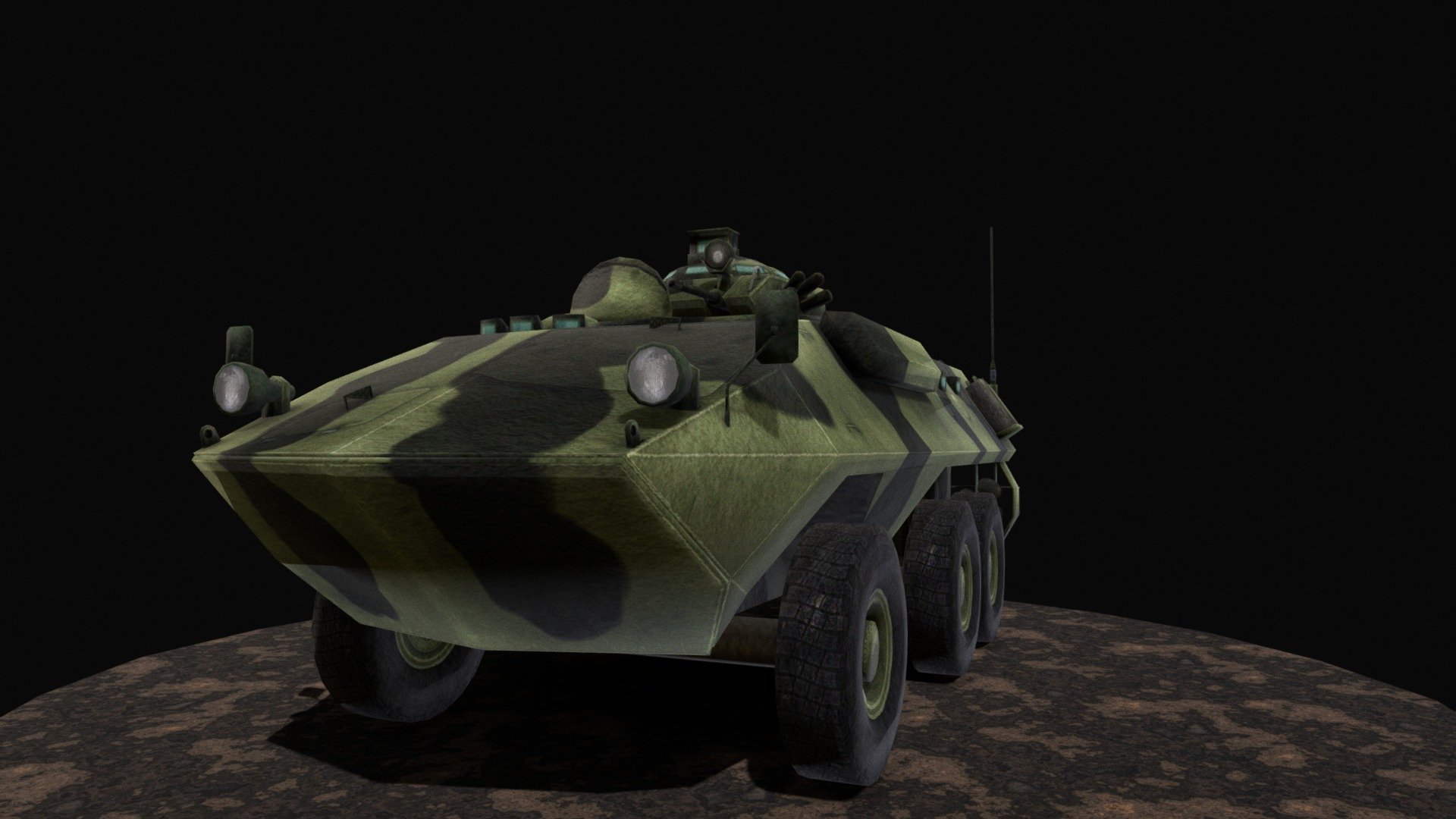 AVGP (LOW POLY) - Download Free 3D model by lm9241221 [3f31365] - Sketchfab
