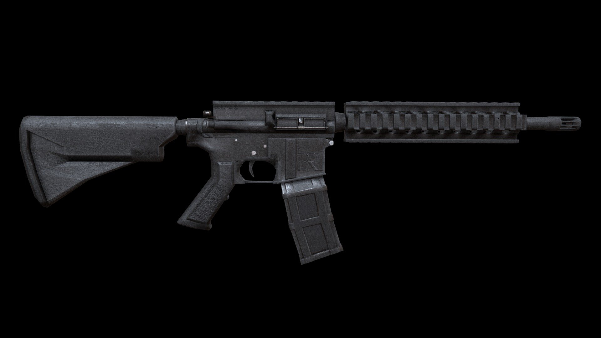 M4 - Download Free 3D model by BR1 (@BR1_art) [3f349dc] - Sketchfab