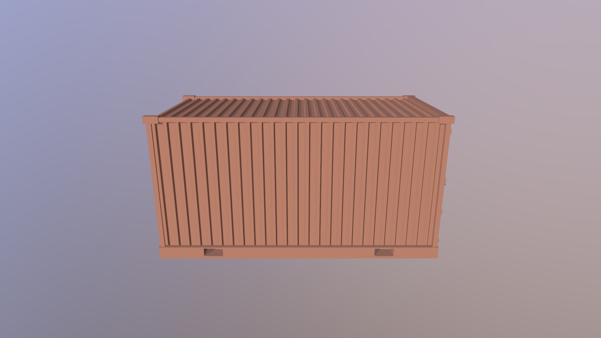 Shipping Container - 3D model by lianhaggis [3f3903d] - Sketchfab