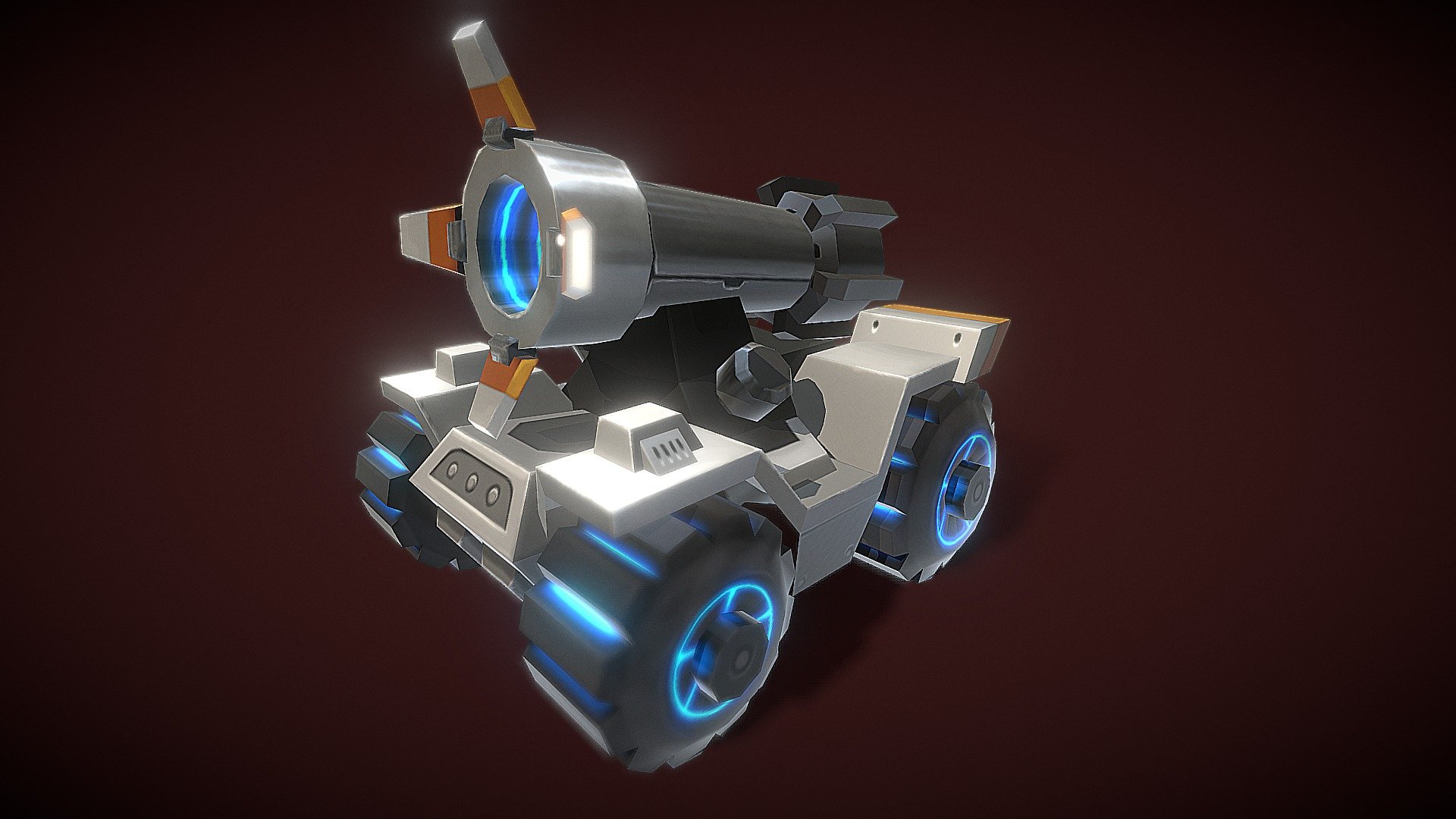 S2 Tank SciFI - 3D model by weavn [3f39257] - Sketchfab