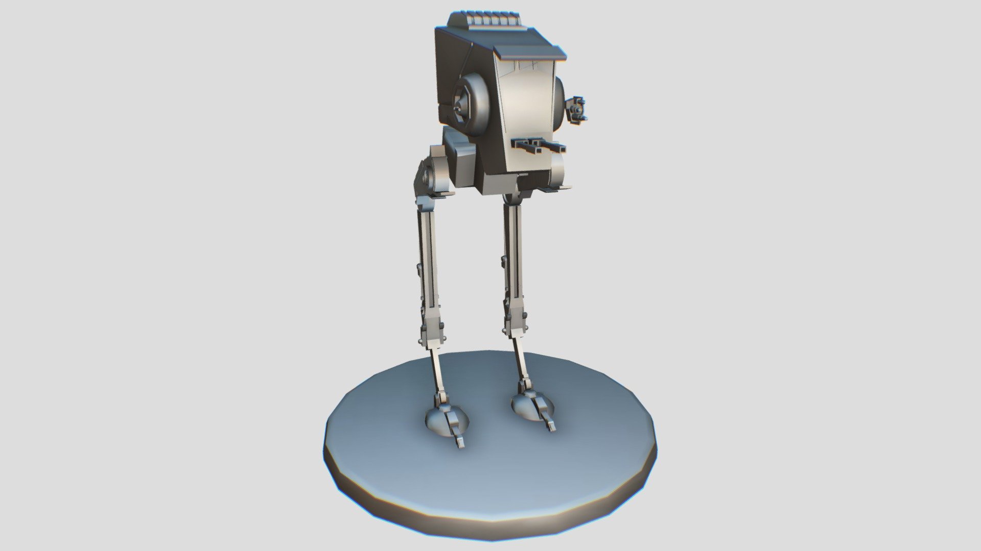 AT-ST - 3D model by CamilaMorenoC [3f3936c] - Sketchfab