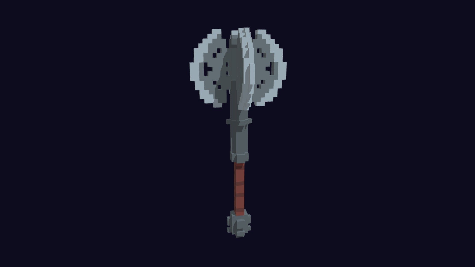 Voxel Axe 3 - 3D Lowpoly Weapons - Buy Royalty Free 3D model by ...