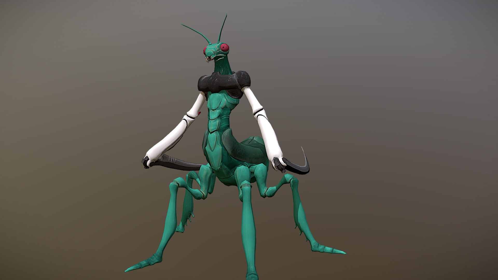Assassin Mantis - 3D model by Sheenk103 [3f39be3] - Sketchfab