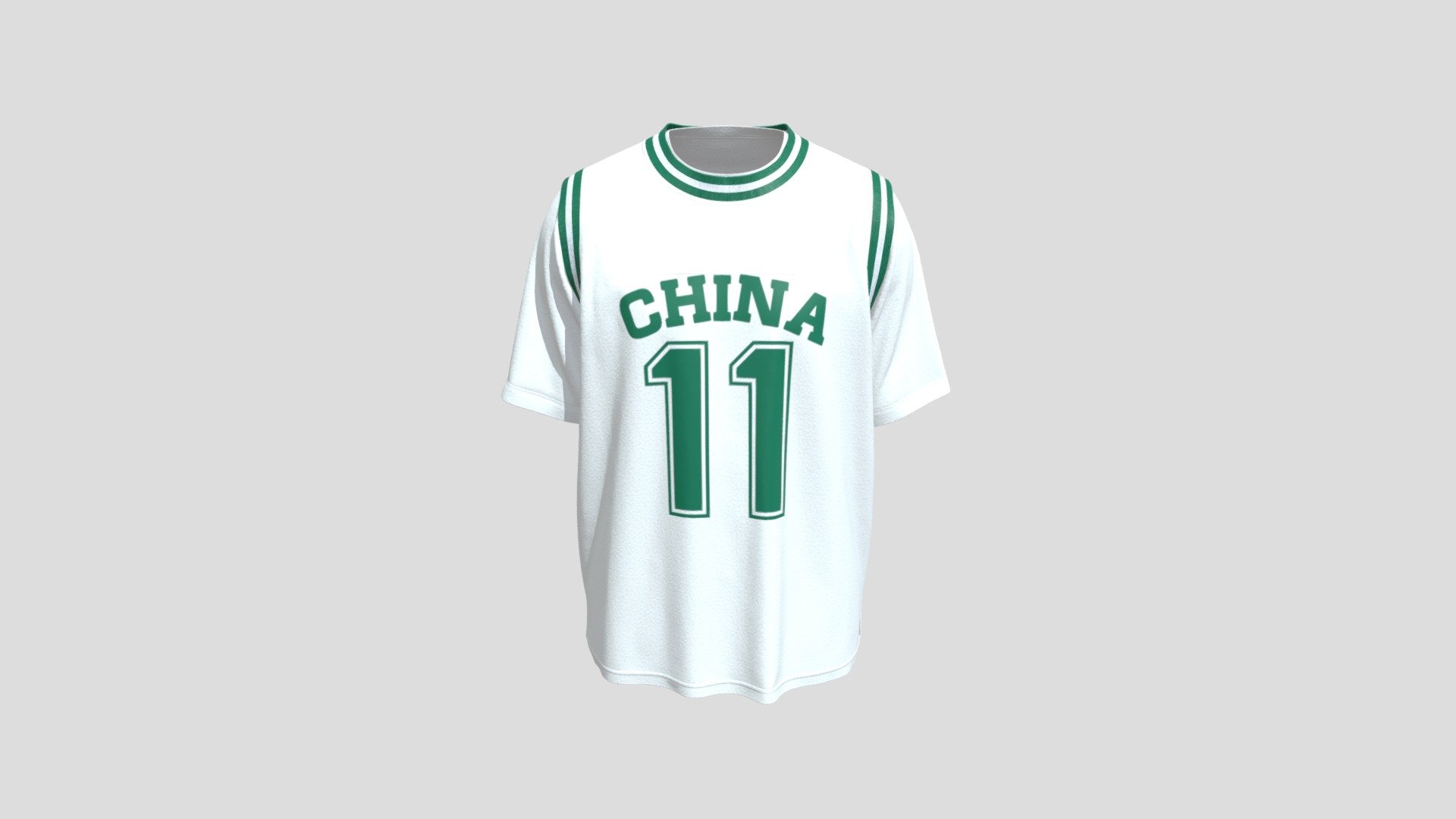Basketball Jersey - Easy Fit - Buy Royalty Free 3D model by najdmie ...
