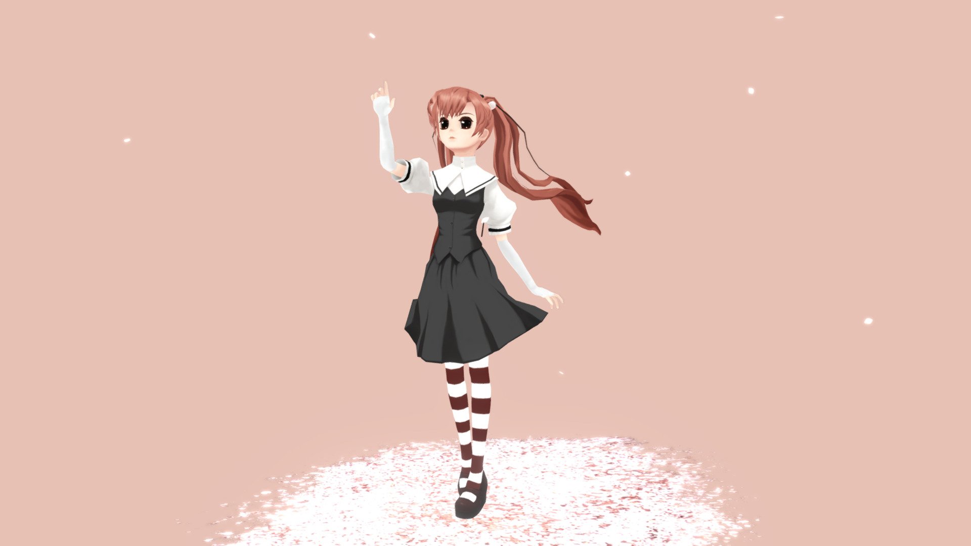 MMD character - Download Free 3D model by Mark Bai (@bcfbox) [3f3b485 ...